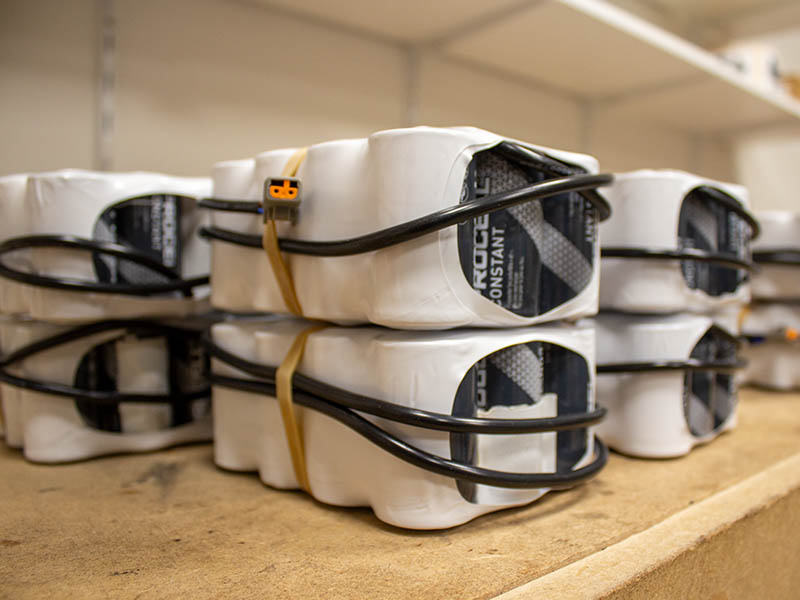 Custom Made Batteries for Underground Waste Container Systems